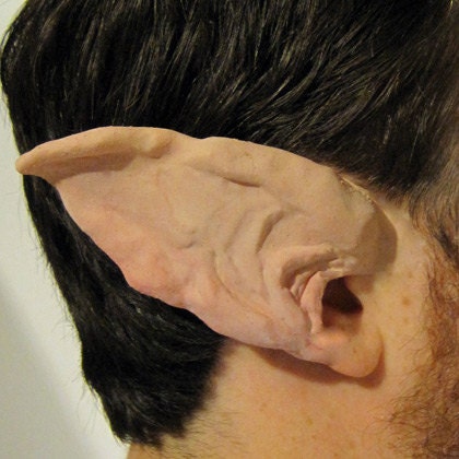 Any Skintone Troll or Goblin Ears: Handmade Latex Ear Tips. - Etsy