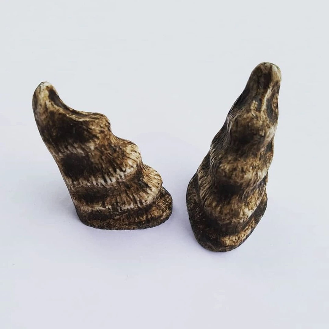 Aradani Dragon Horns - Lightweight Resin Horns, Glue on With Spirit Gum ...