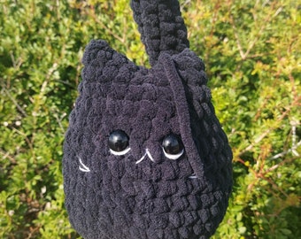 Gojo Cat Crochet Plushie, for Jujutsu Kaisen Fans, Geto Plushie, Anime ...