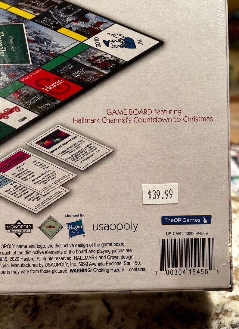 Monopoly Game Hallmark Channel Edition. Still in Wrapping and Never ...