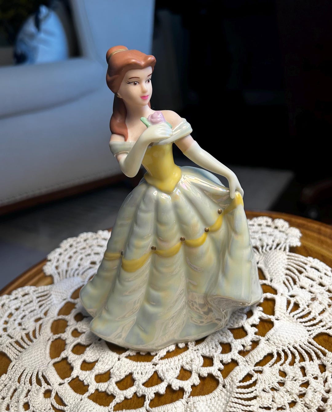 Disney’s PRINCESS BELLE Figurine. - Etsy