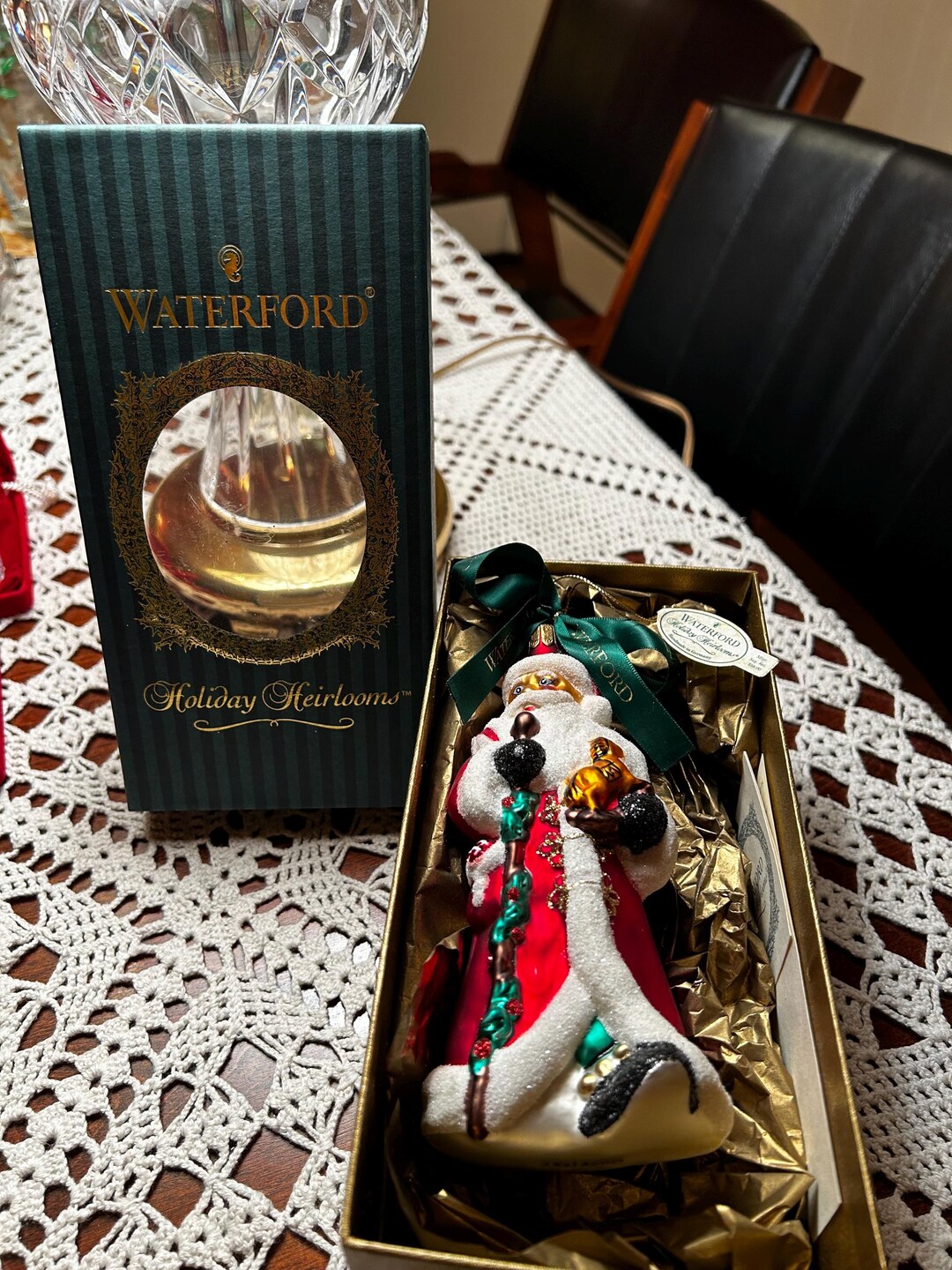 Waterford Holiday Heirlooms Santa – Third Edition 2000 | Limited ...