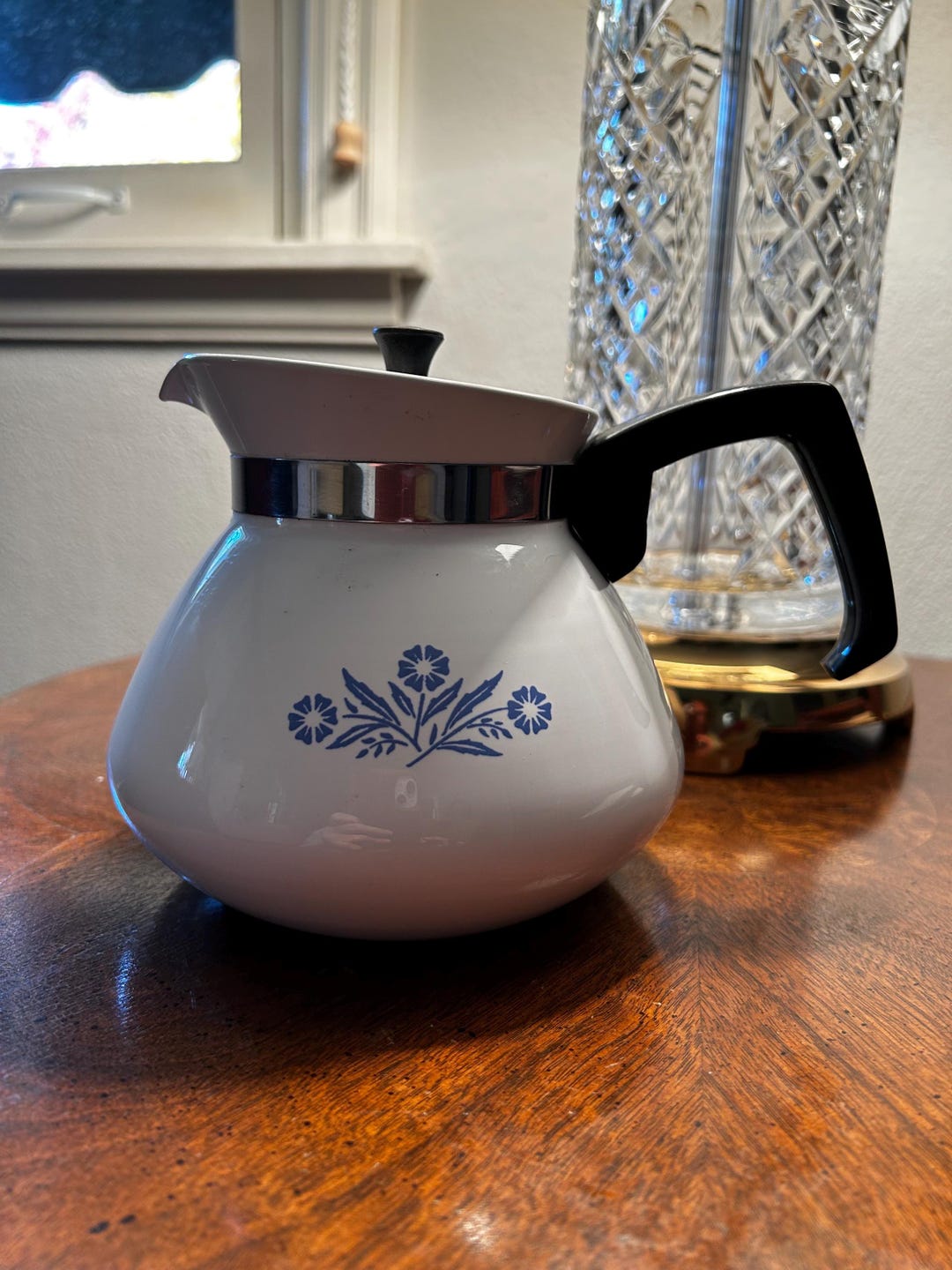 CORNING WARE TEAPOT. Blue Cornflower. Beautiful Condition. Vintage and ...