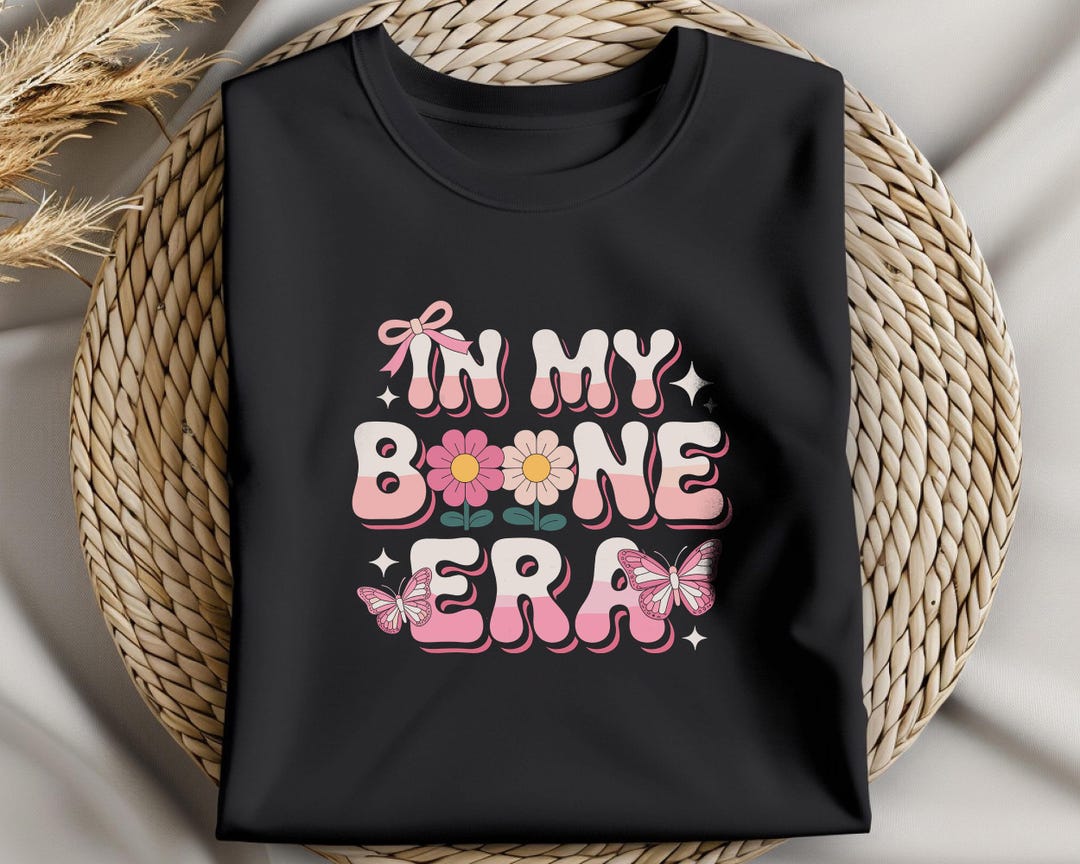 In My Boone Era SVG PNG Minimalist Quote Instant Download - Etsy