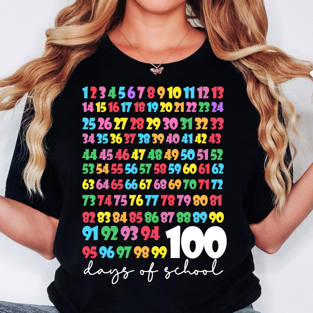 100th Day of School Teacher SVG Kids 100 Days Math Numbers Svg Png ...