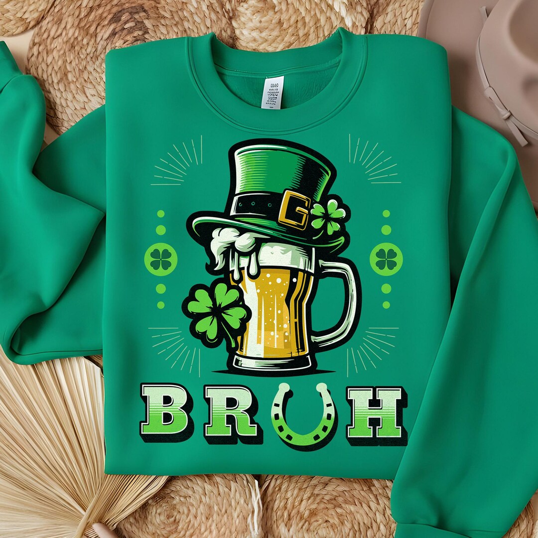 Bruh St Patricks Day Teens Boys Saint Patricks Day SVG Png, Patricks ...