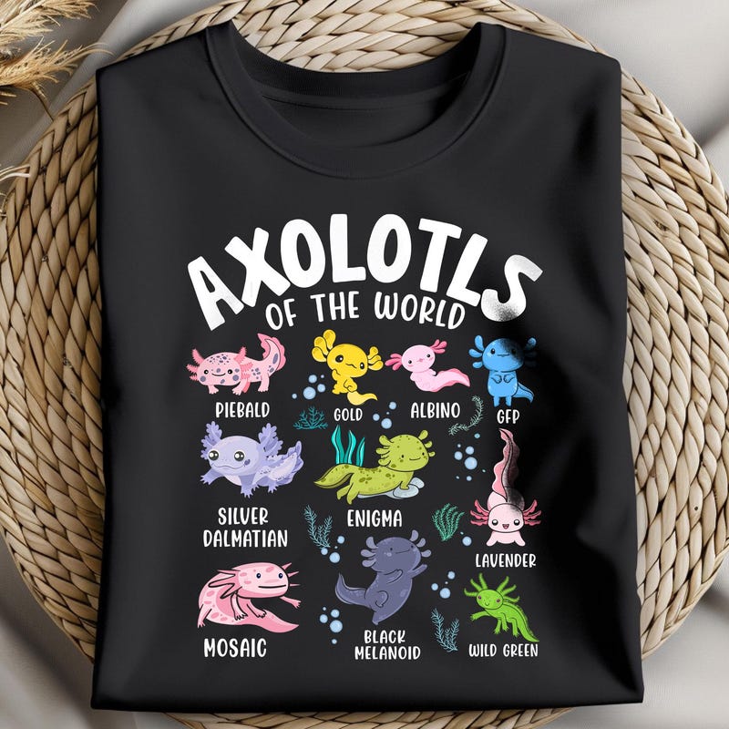 Axolotl Merchandise - Etsy UK