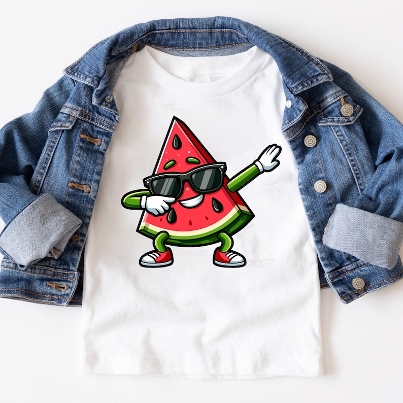 Dabbing Watermelon PNG, Preppy Summer Png, Watermelon Sublimation ...