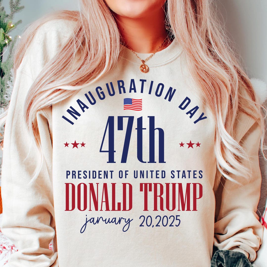 Trump Inauguration Day SVG PNG, Trump MAGA Election 2024, Trump 47 Svg ...