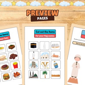 Five Pillars of Islam Cut and Paste Activity Interactive Islamic ...