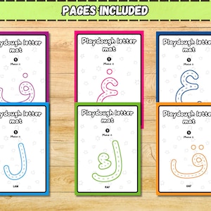 Arabic Alphabet Playdough Mats Fun Hands-on Learning for Kids Arabic ...