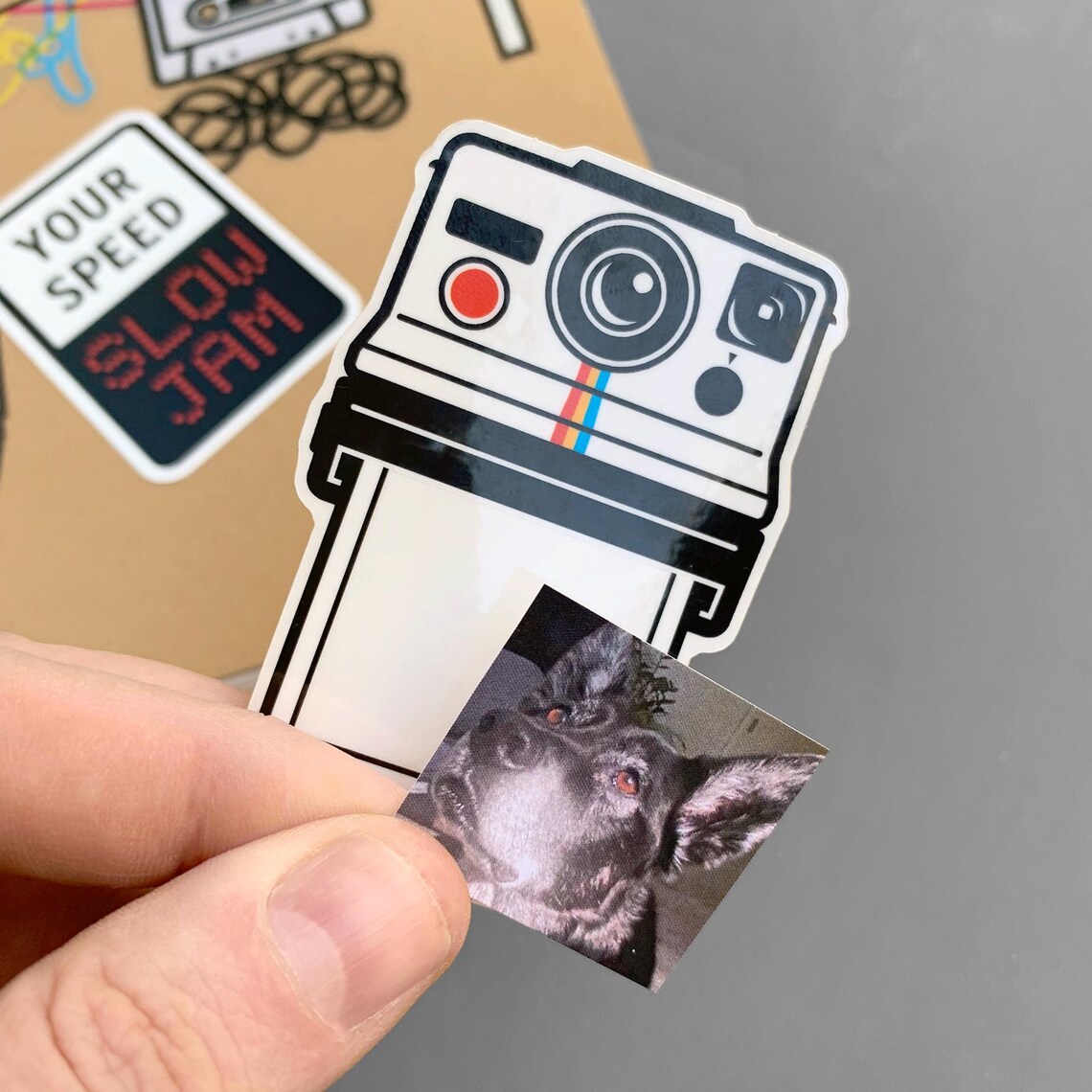 Instant Camera, 3" Sticker - Etsy