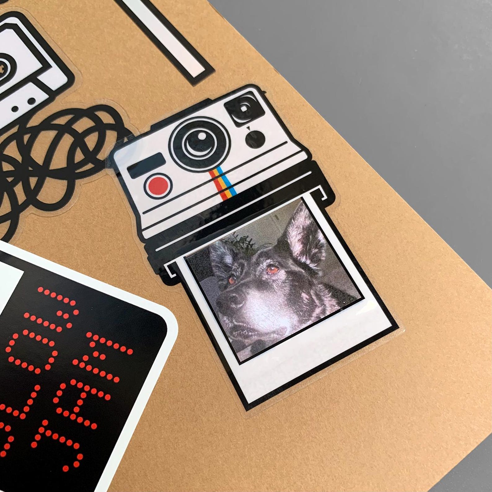 Instant Camera, 3" Sticker - Etsy