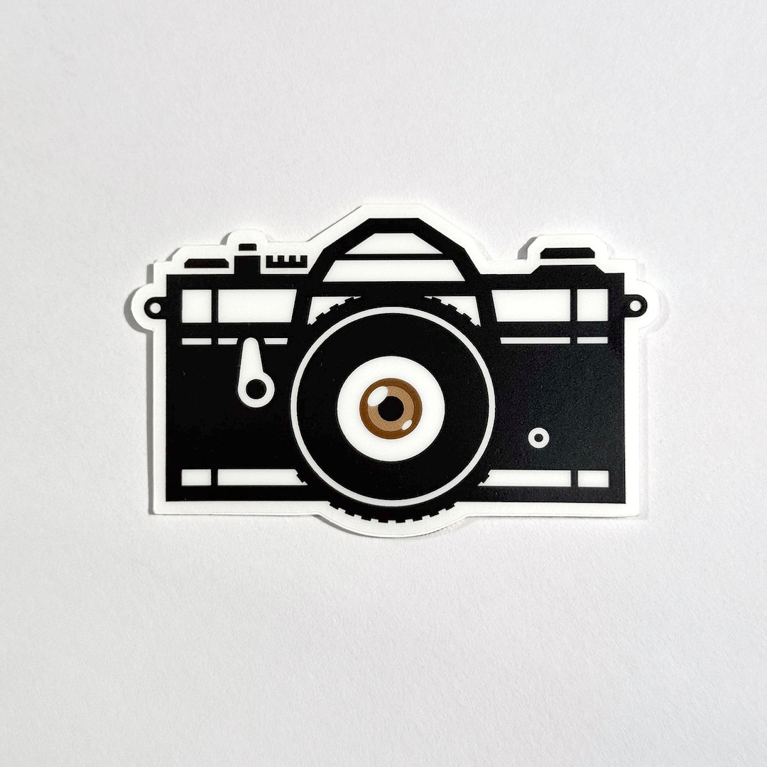 Camera Eye, 3" Vinyl Sticker - Etsy