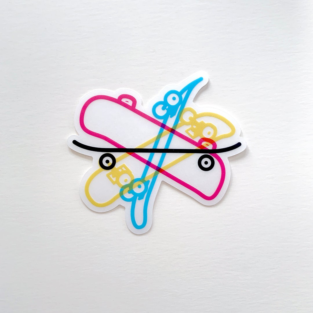 Skateboard Flip Sticker - Etsy