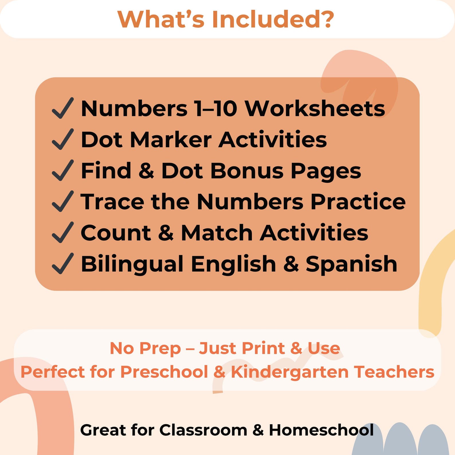 Dot Marker Numbers 1-10 Worksheets, Do A Dot Printable, Number ...
