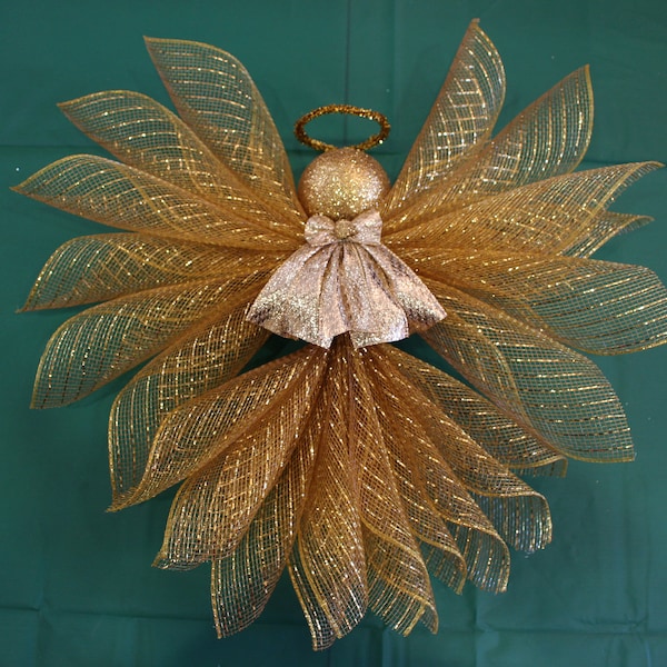 Deco Mesh Angel - Etsy