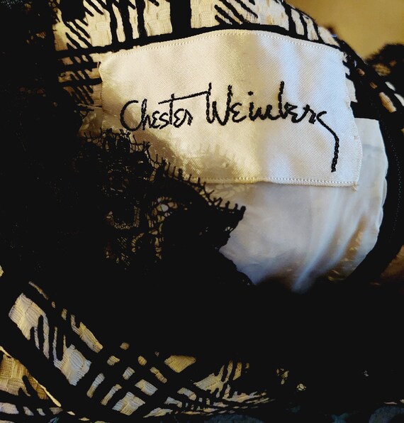 Iconic Chester Weinberg mod mini dress / vintage mod … - Gem