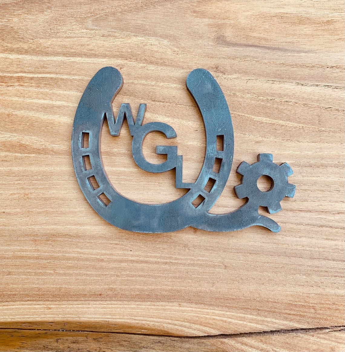 Horseshoe Spur Branding Iron, Wedding Brander, Branding Ceremony ...