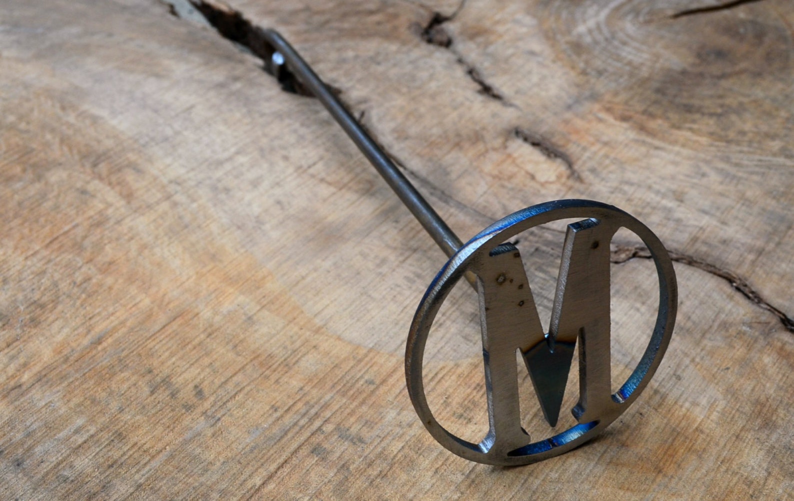 Circle Initial Branding Iron Custom Brander Fathers Day Gift - Etsy