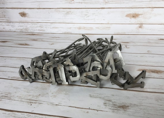 Branding Iron Letters