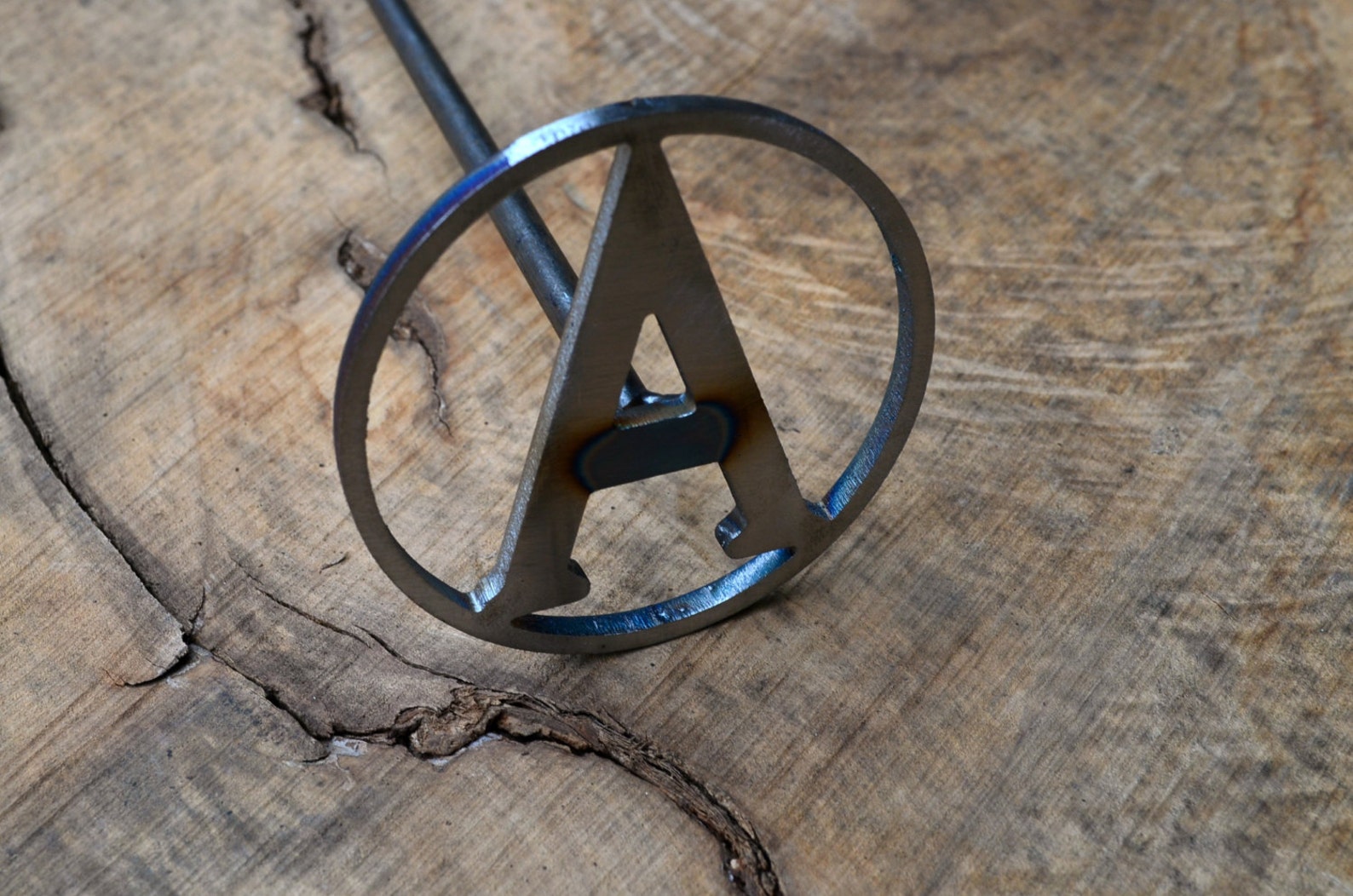 Circle Initial Branding Iron Custom Brander Fathers Day Gift - Etsy