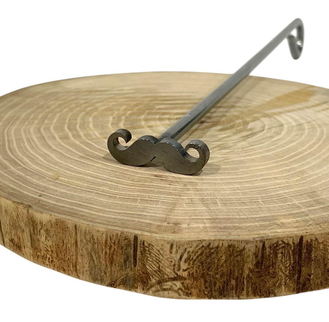 Mini Mustache Branding Iron: Leather, Wood & Hat Brand - Etsy