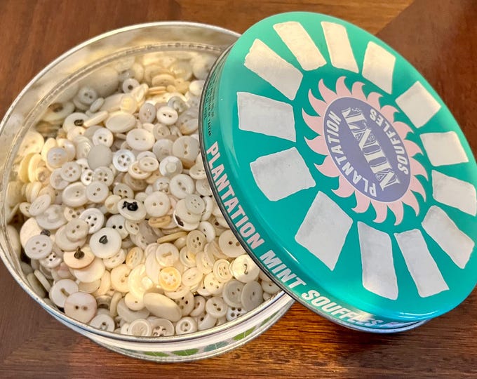 Antique Pearl Buttons in A Vintage Tin Huge Collection - Etsy