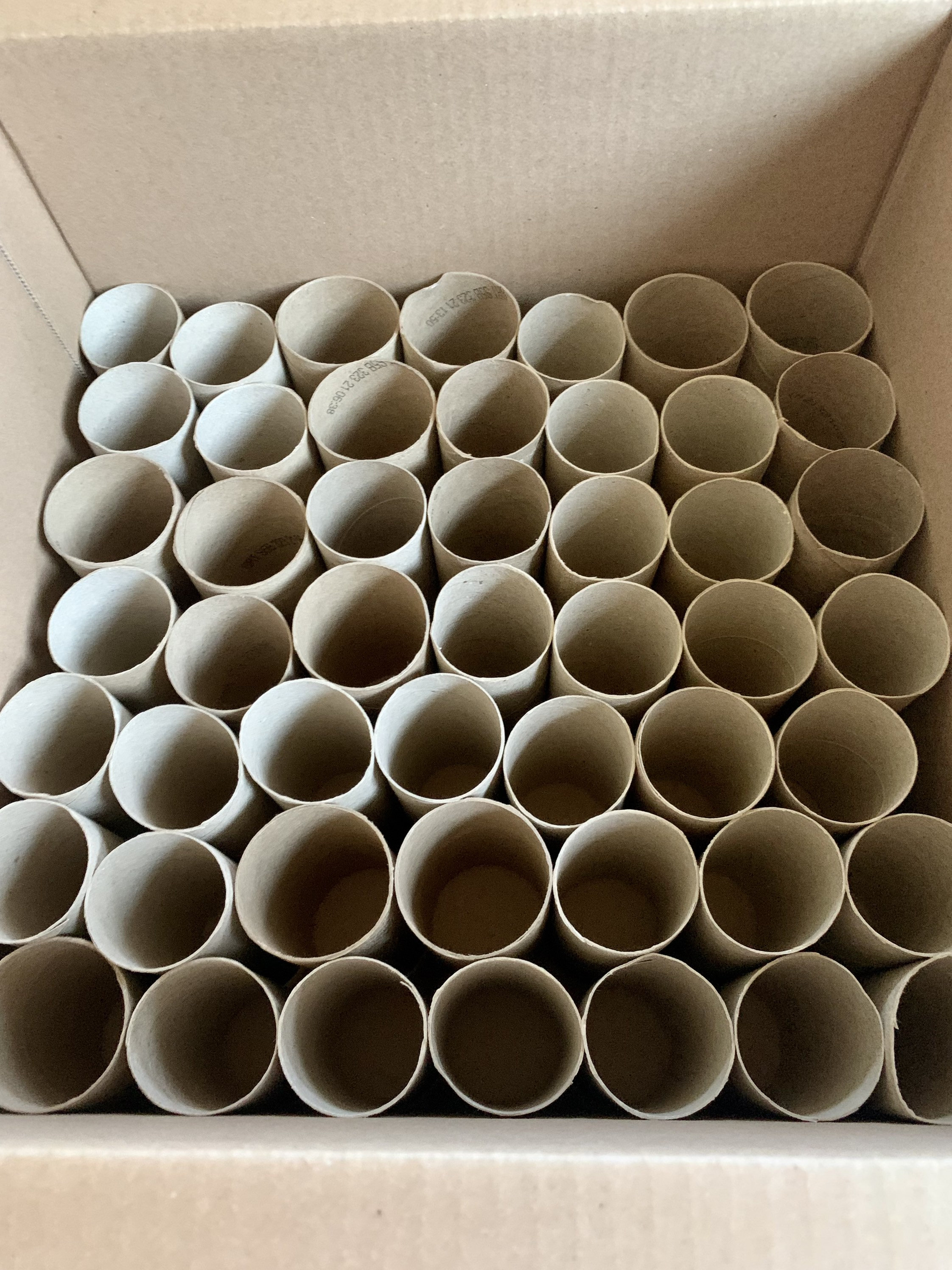 85 Count Salvaged Paper Cardboard TP Tubes Crafting Supplies - Etsy
