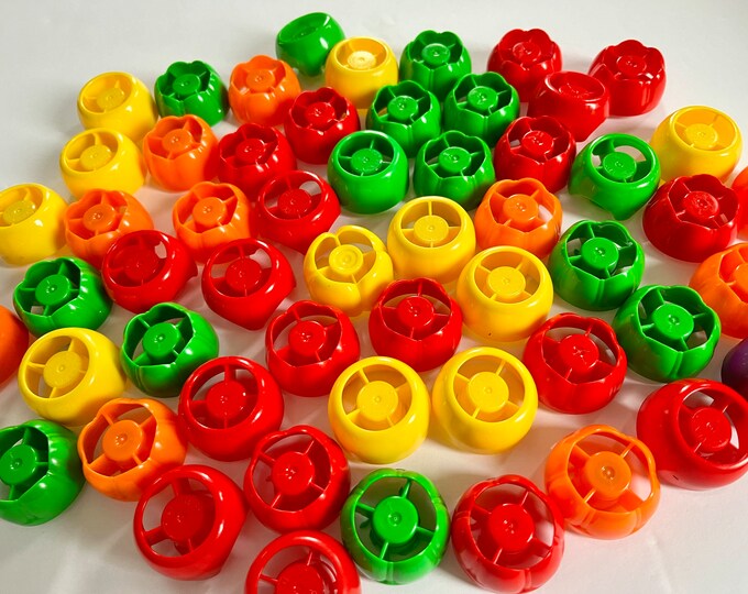 50 Recycled Plastic Pouch Caps - Etsy