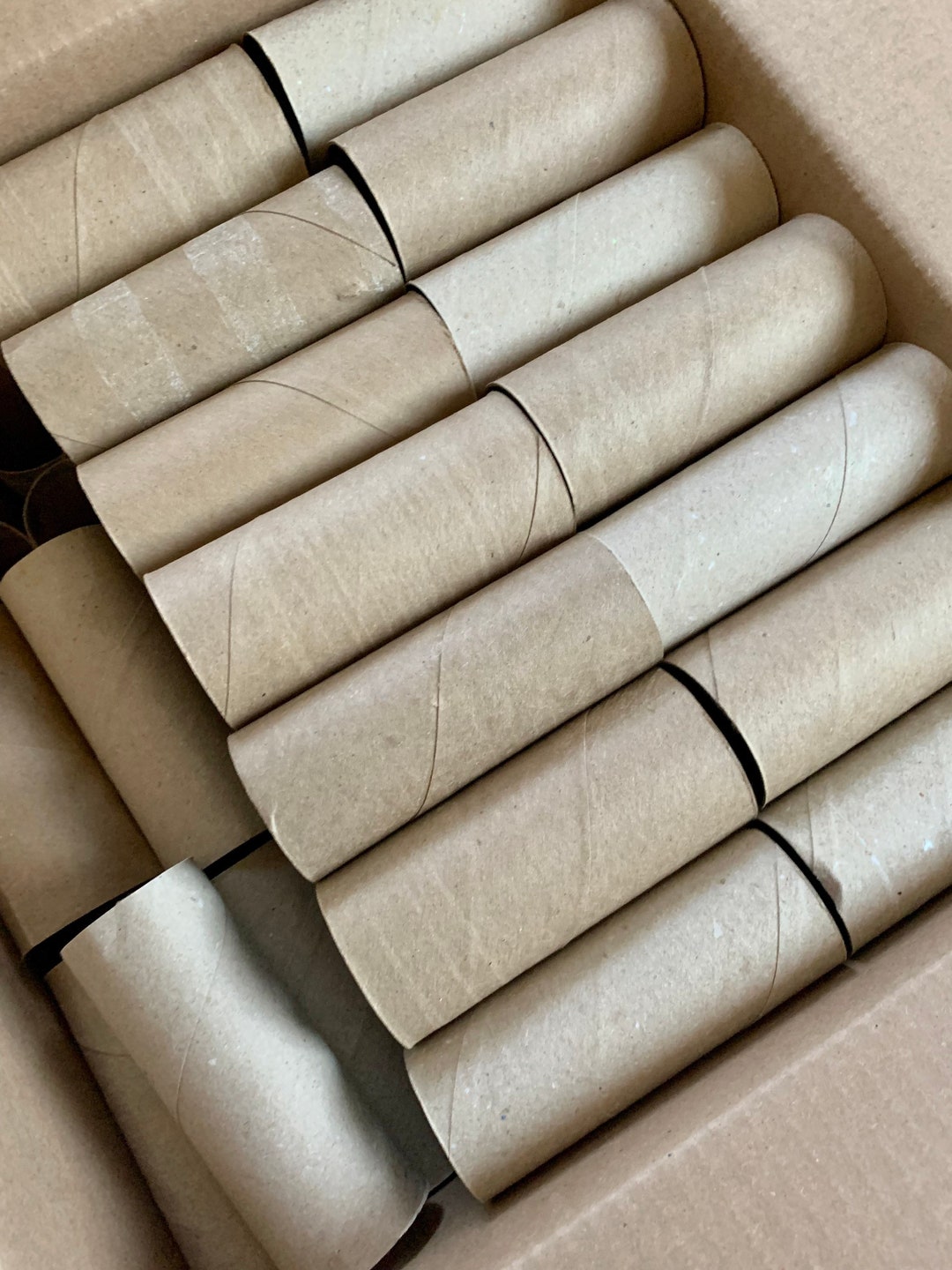 50 CT Salvaged Paper Cardboard TP Tubes Crafting Supplies - Etsy