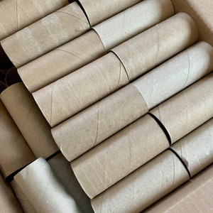 85 Count Salvaged Paper Cardboard TP Tubes Crafting Supplies - Etsy