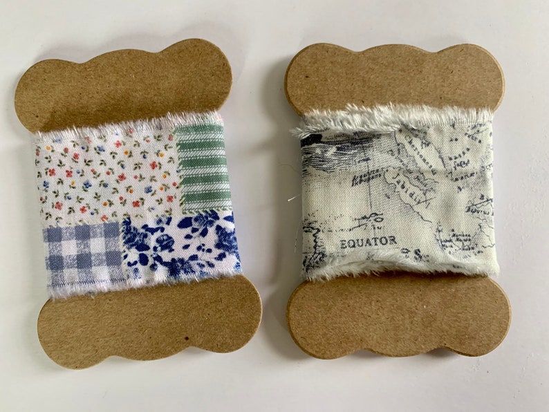 Ribbon Handmade Hand Torn Frayed Edge Fabric Ribbon - Etsy