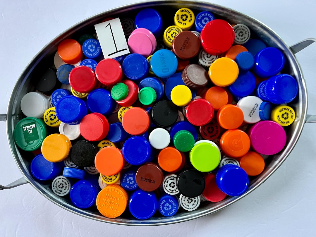 200 Recycled Plastic Bottle Caps - Etsy