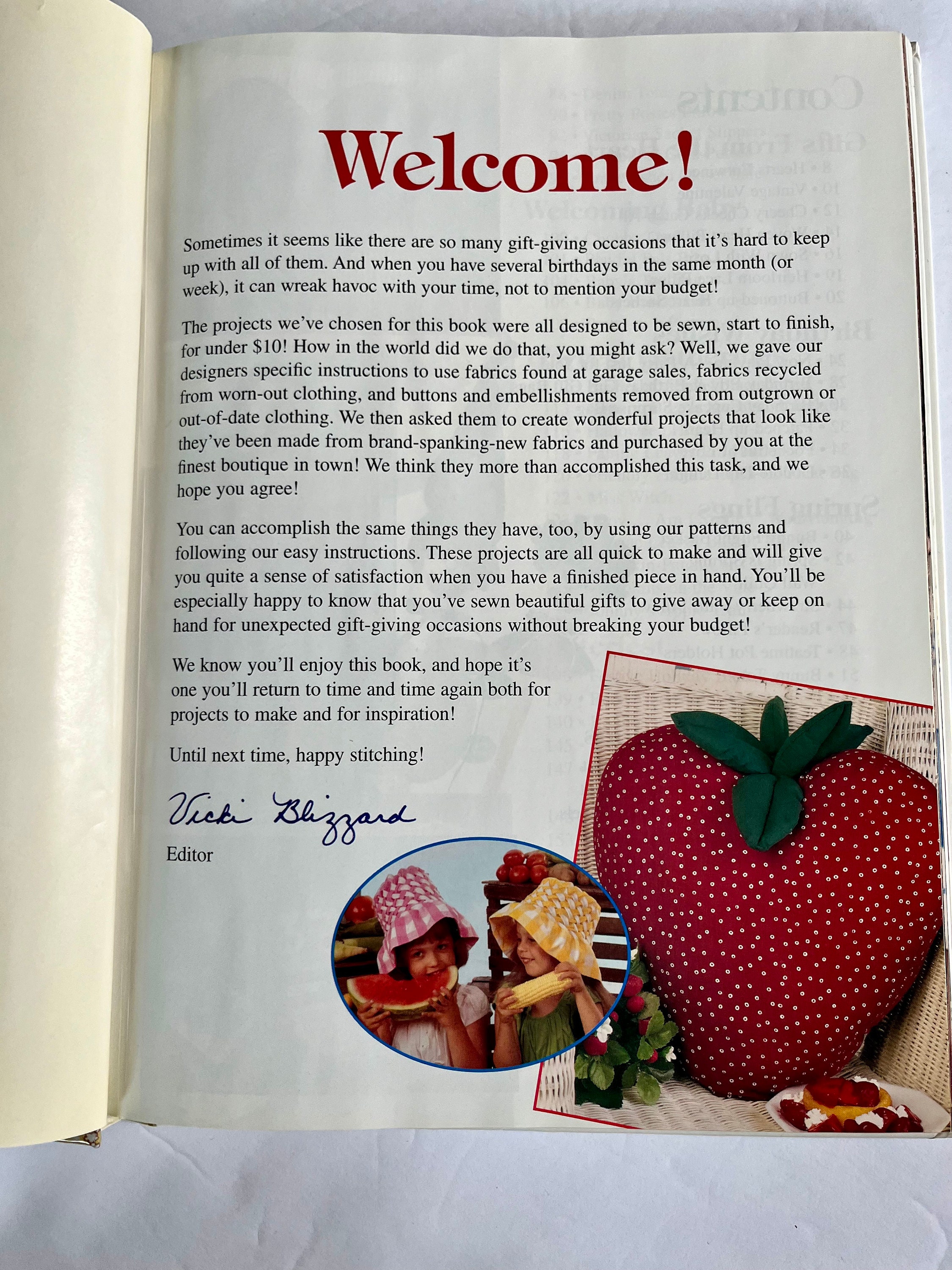 Vintage Craft Book Sew Creative Gifts - Etsy