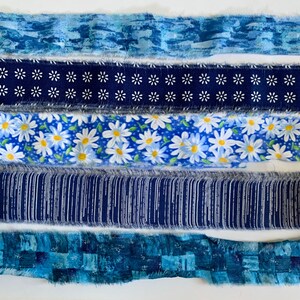 Ribbon Handmade Hand Torn Frayed Edge Fabric Ribbon - Etsy