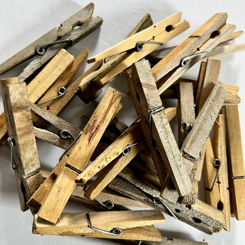 Vintage Clothes Pins - Etsy