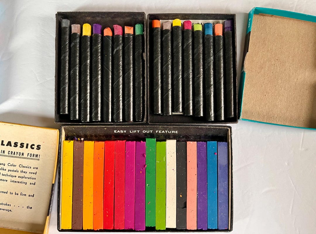 Vintage Prang Crayons Various Crayon Types - Etsy