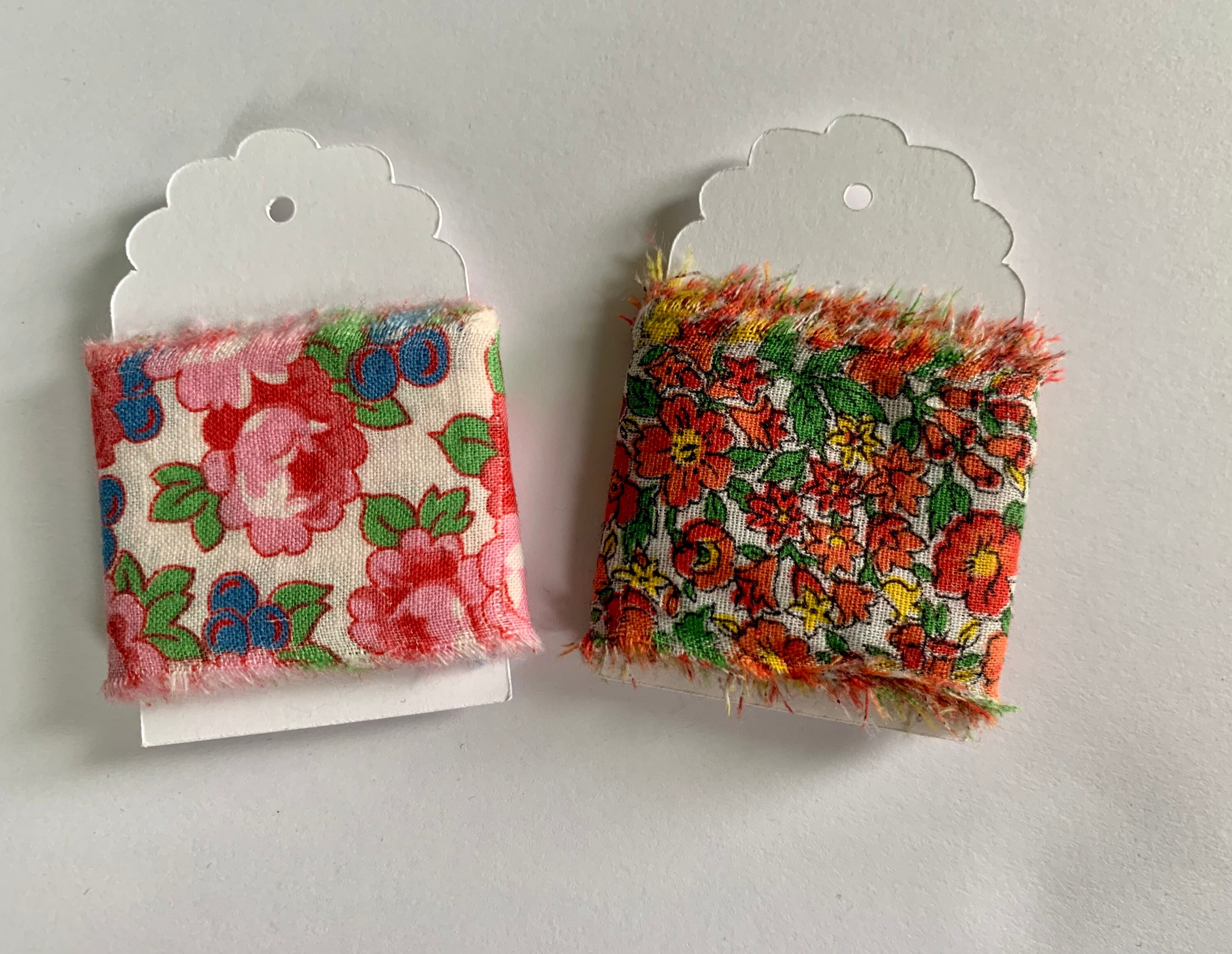 Ribbon Handmade Hand Torn Vintage Fabric Ribbon - Etsy