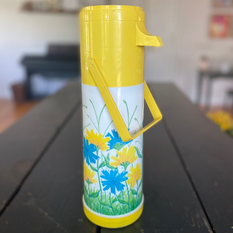 Yellow Thermos - Etsy