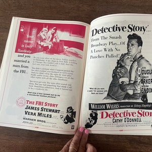 The Movie Ad Book / Vintage Movie Ads / Vintage Movie Book / Old ...