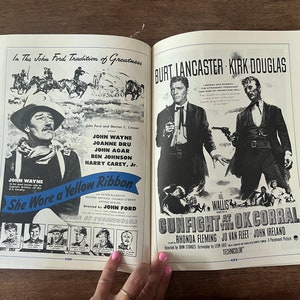 The Movie Ad Book / Vintage Movie Ads / Vintage Movie Book / Old ...