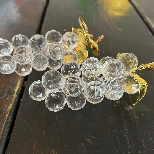 Lucite Grapes - Etsy