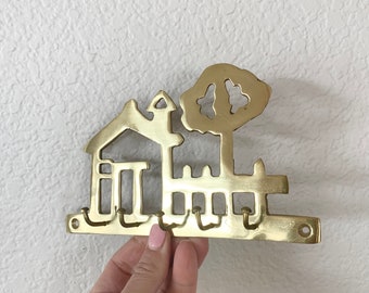 Brass Key Holder | Etsy
