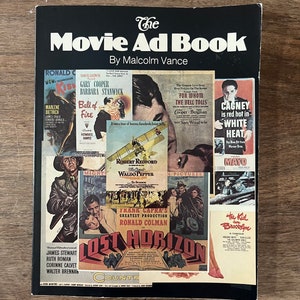 The Movie Ad Book / Vintage Movie Ads / Vintage Movie Book / Old ...