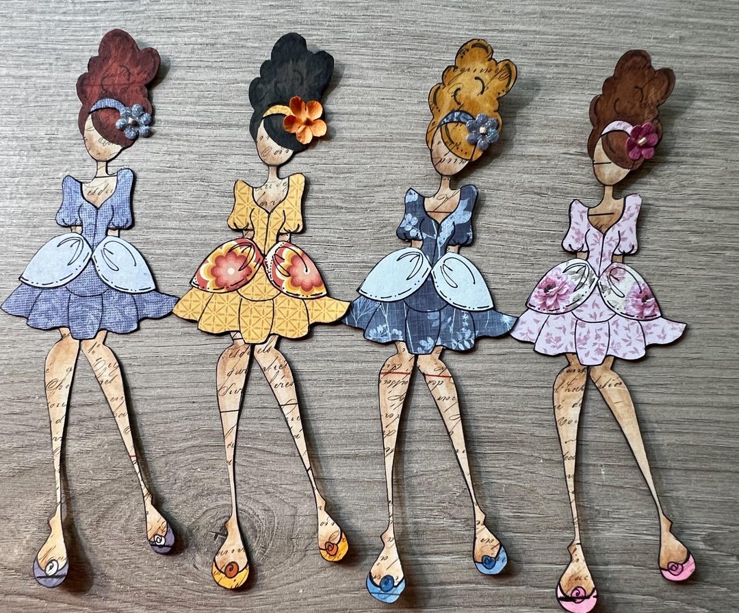 Mindy Paper Doll - Julie Nutting - Etsy
