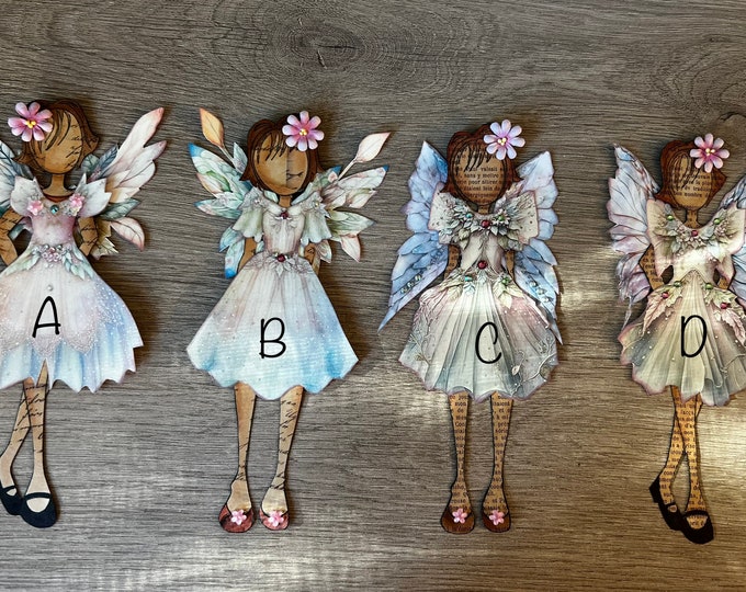 Paper Doll Fairies - Etsy