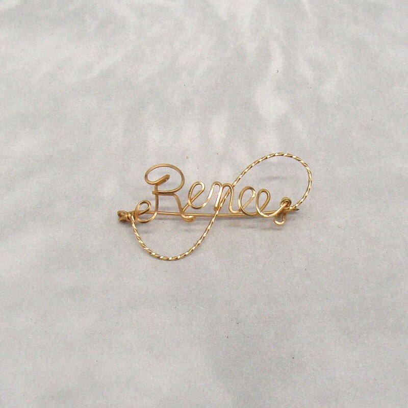 Wire Name Pin - Etsy