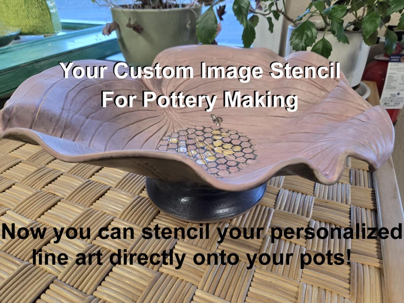 Custom Silkscreen Stencil for Pottery: Your Designs on Your Handmade ...