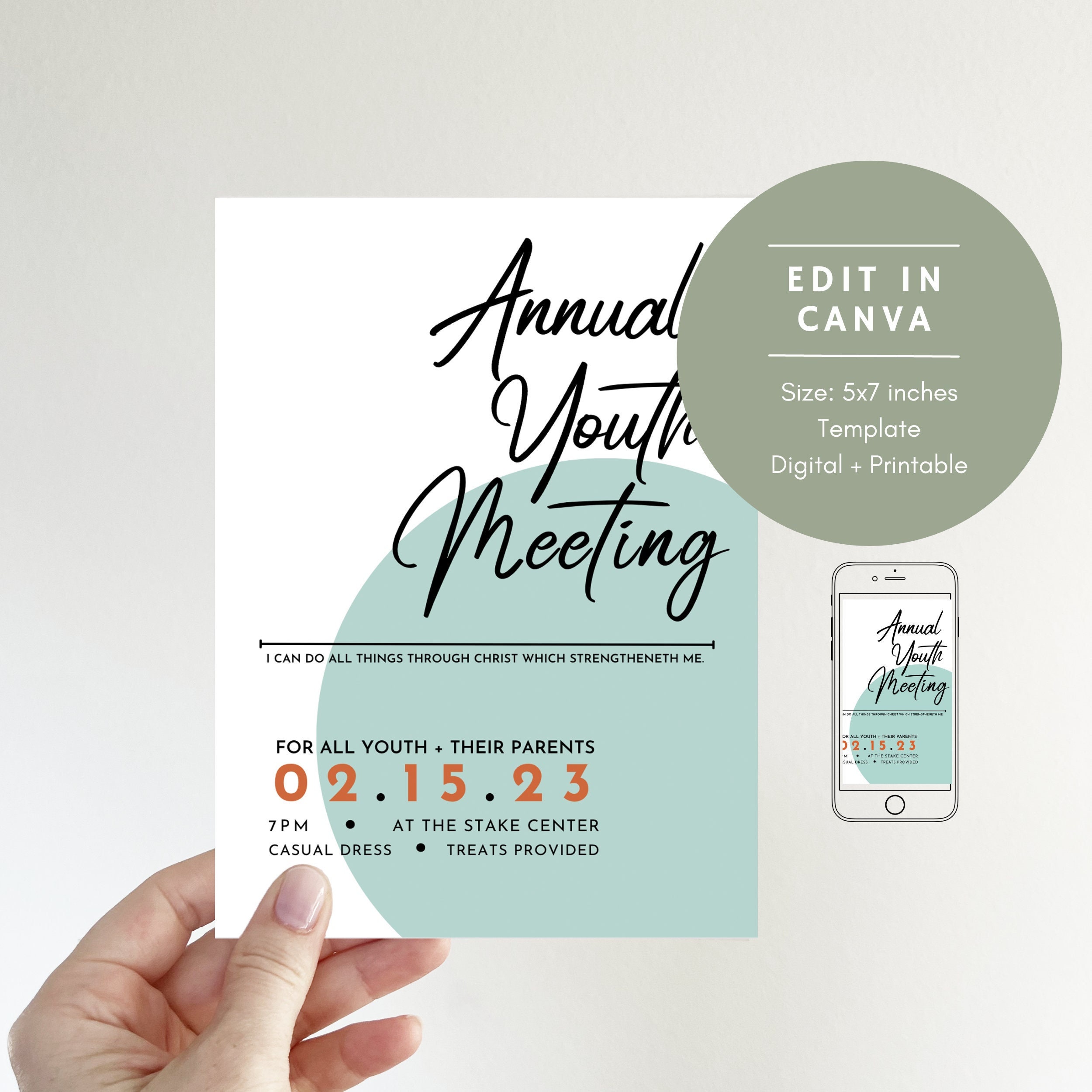 Annual Meeting Invitation Template